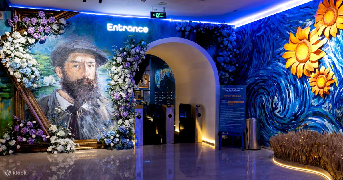 Билет на световое шоу «Моне и Ван Гог» - Klook Россия